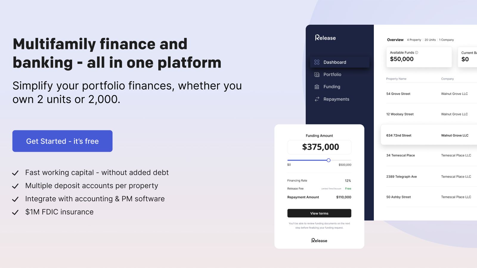 About | Release - Transform Rental Income into Cash Today